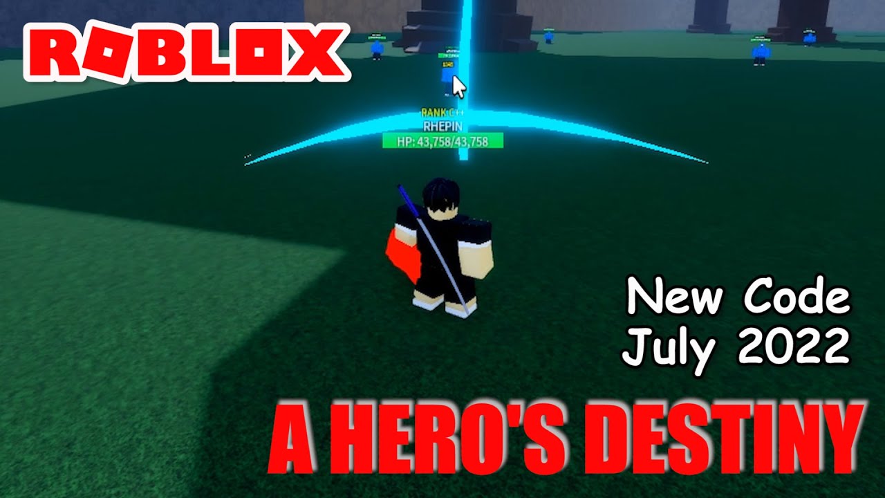 Roblox A Hero's Destiny New Code July 2022 - YouTube