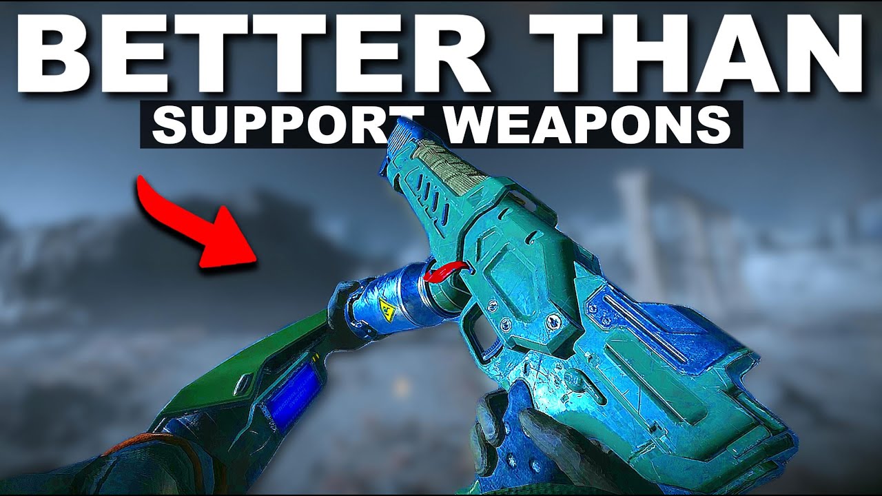 THIS PRIMARY WEAPON IS BETTER THAN SUPPORT WEAPONS & UR NOT USING IT ...