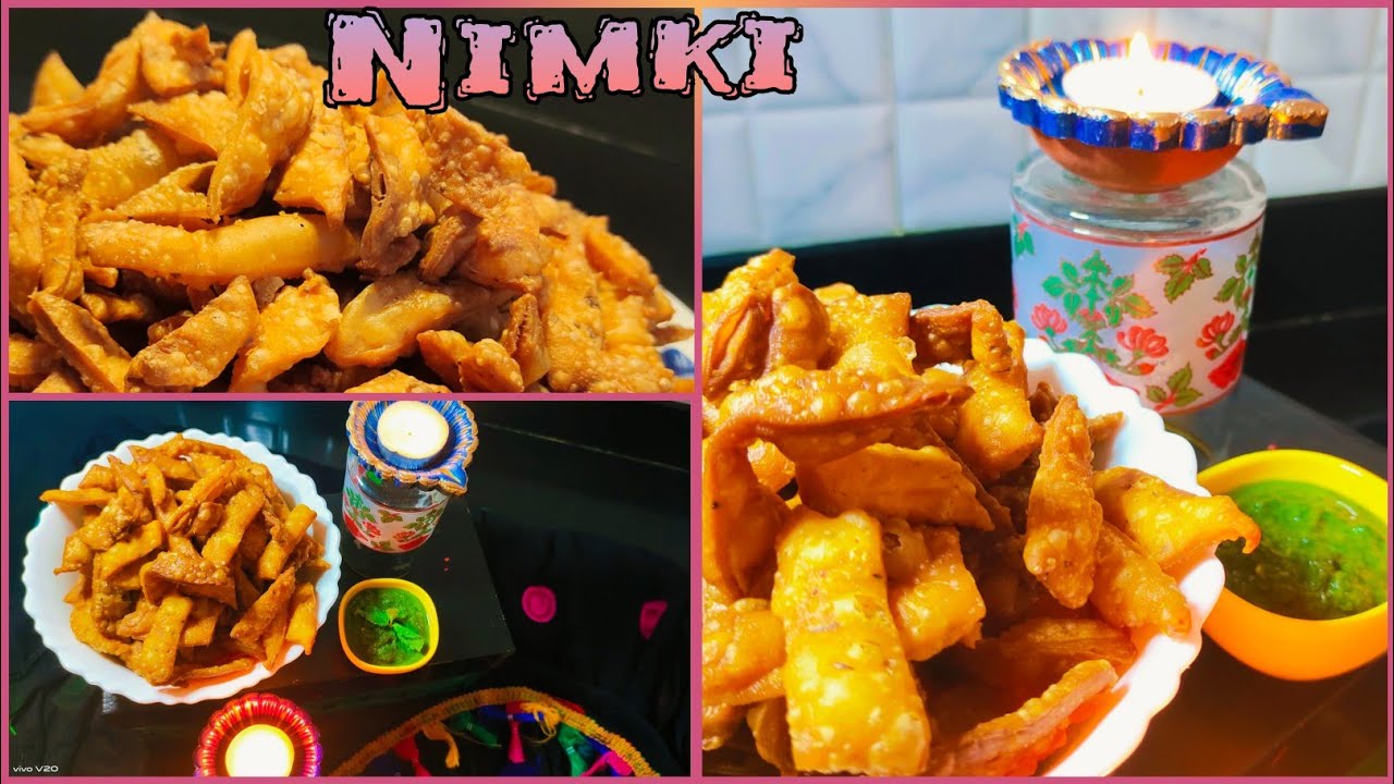 Nimki | Crispy Namkeen Recipe | Namak Pare Recipe By Alfisha Momin ...