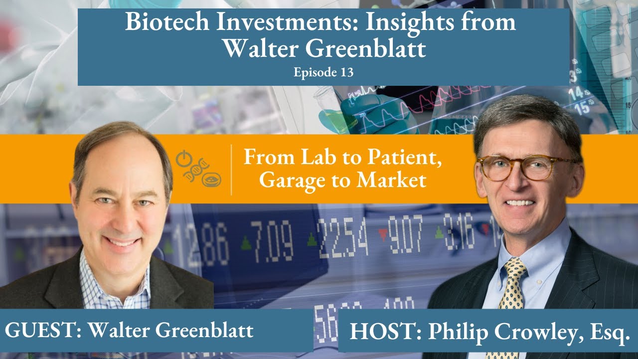 Biotech Investments: Insights from Walter Greenblatt - YouTube