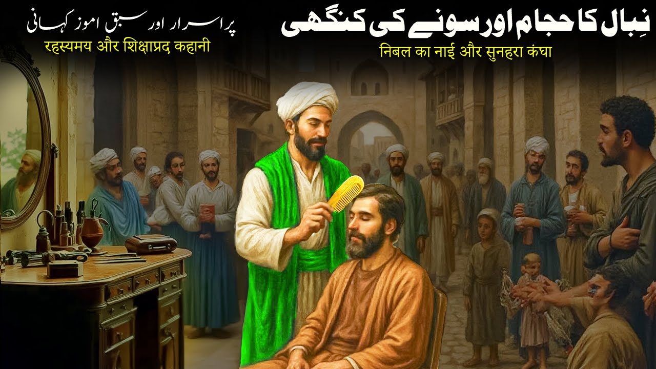 Nibal Ka Hajjam Aur Sone Ki Kanghi | Hairat Angaiz Aur Sabaq Amoz ...