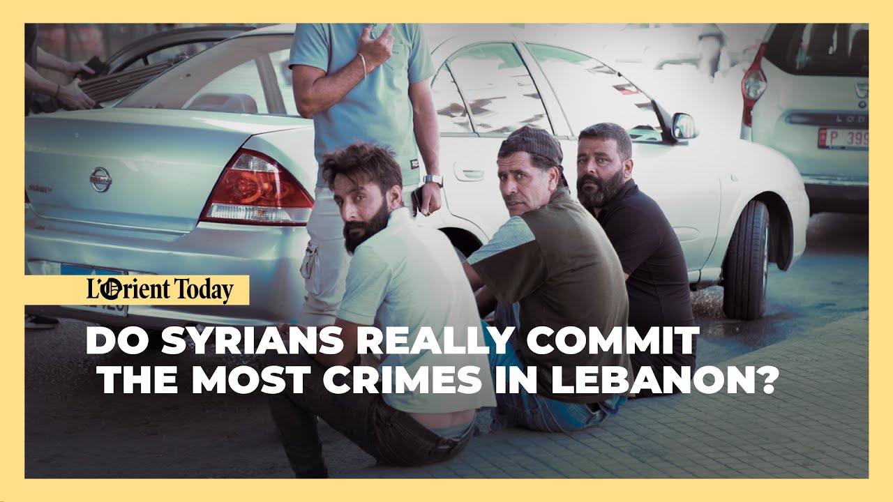 Do Syrians really commit the most crimes in Lebanon? - YouTube