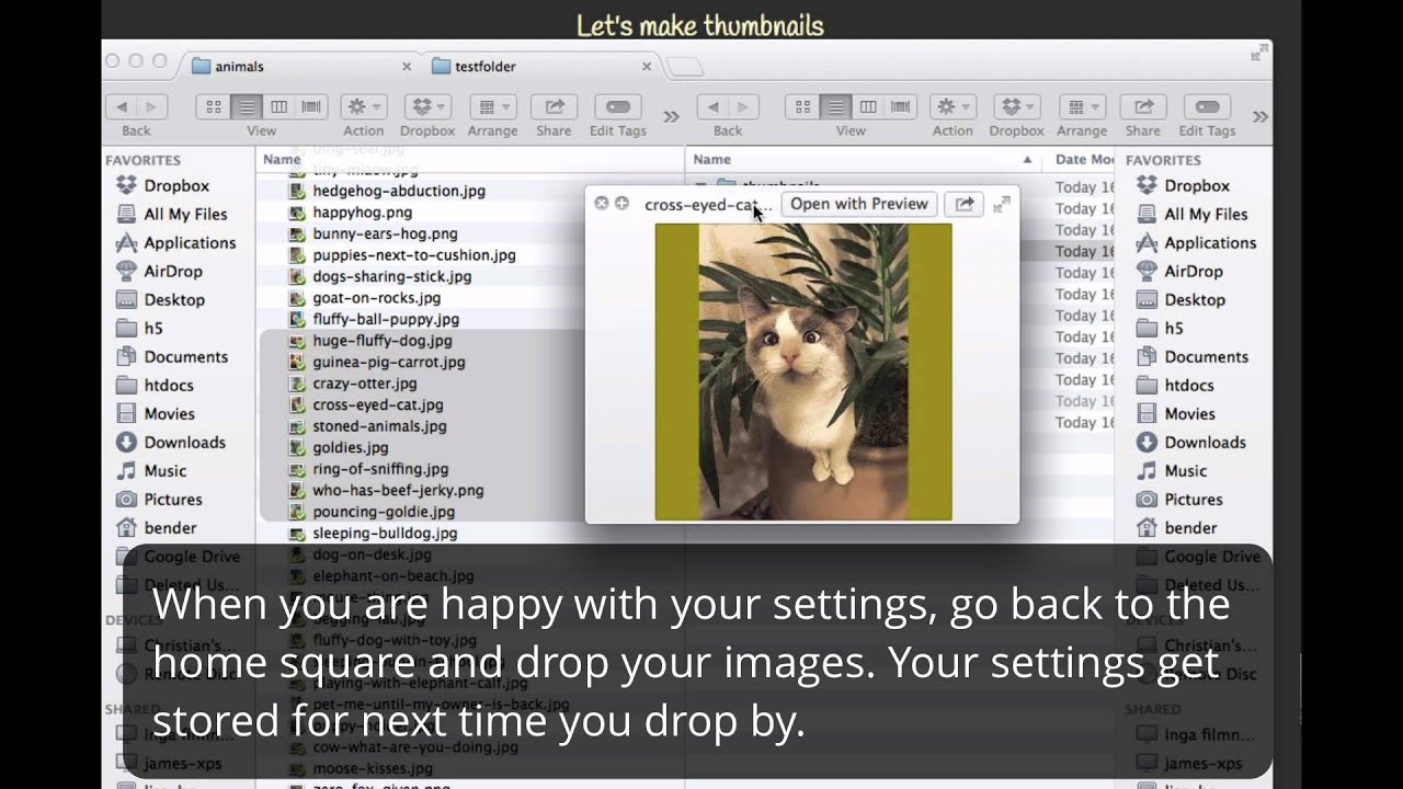 How to use Makethumbnails.com to create thumbnails - YouTube