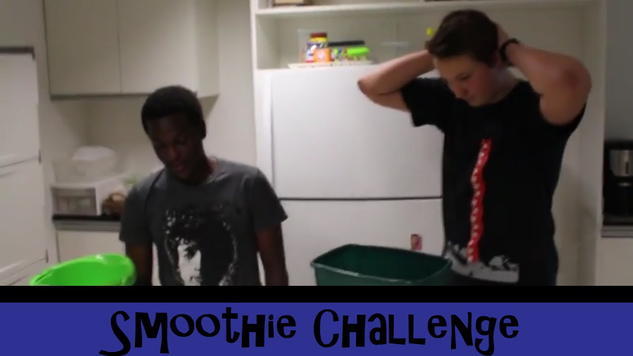 The Most Disgusting Challenge Ever!!! (Smoothie Challenge) - YouTube