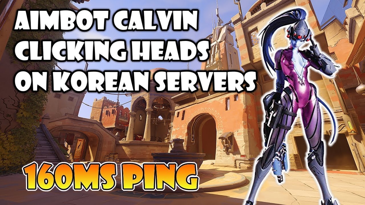 Aimbot Calvin Clicking Heads on Korean Server with 160ms - YouTube