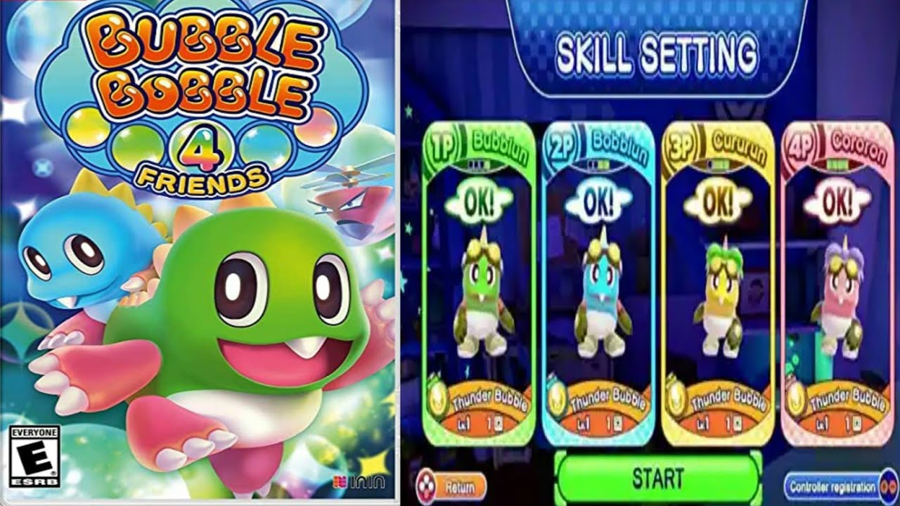 Bubble Bobble 4 Friends Announcement Trailer - YouTube