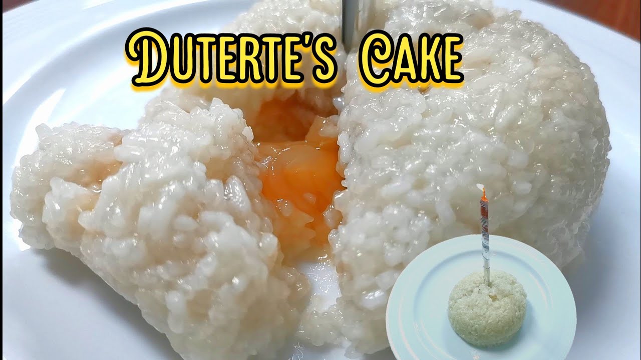 Duterte's Cake | Biko Lava | Duterte's Birthday Cake | Aimee's Delicacy ...