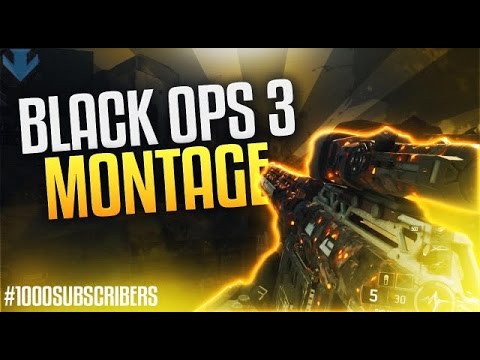 BLACK OPS 3 ACROSS THE MAP COMBAT AXE AND SNIPING MONTAGE (BO3 SNIPING ...