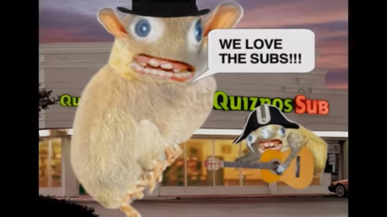 Quiznos Infamous Spongmonkey Ads 2003 (FULL SCREEN HD) - YouTube