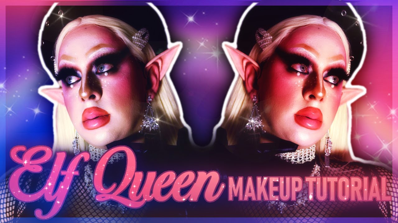 Elf Queen Drag Makeup Tutorial | Sylv - YouTube