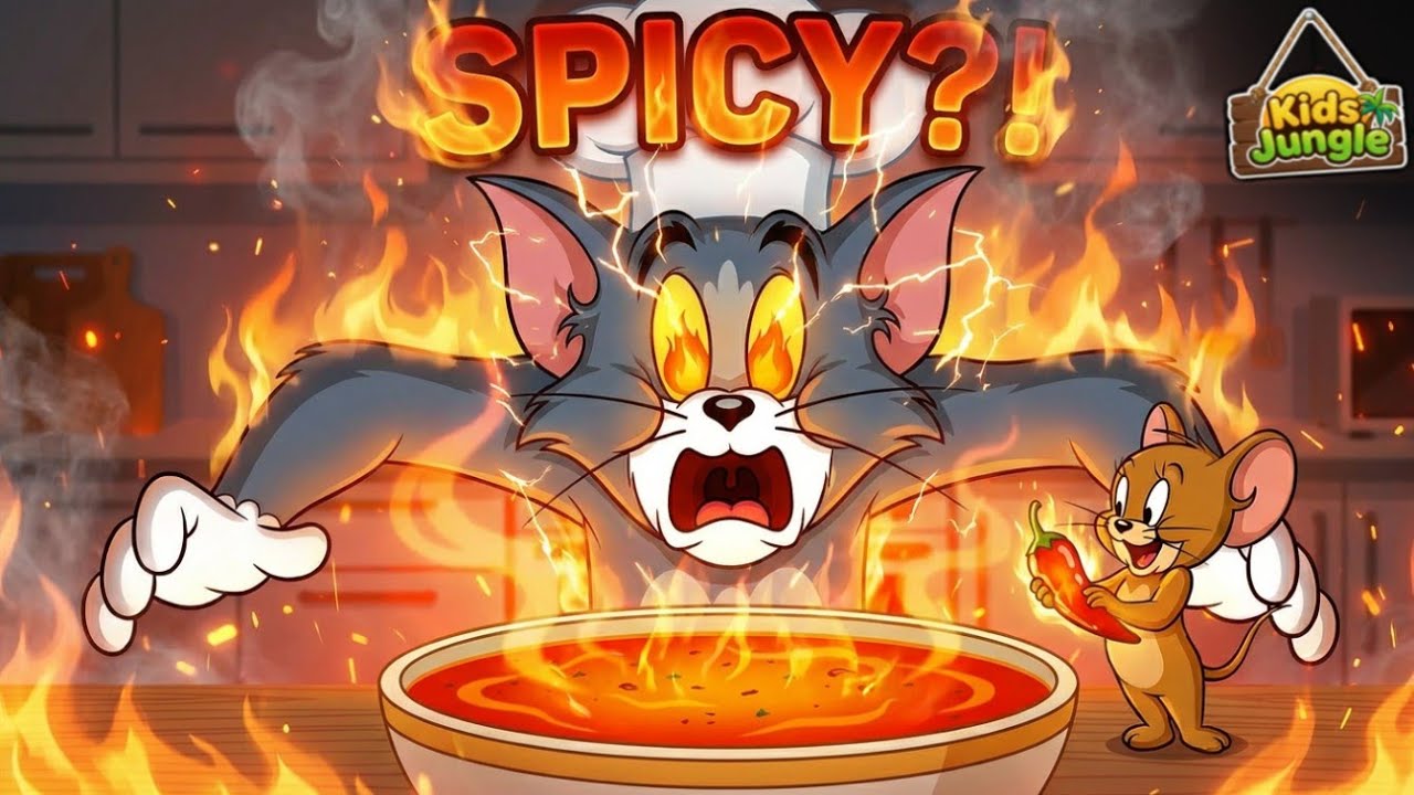 Tom & Jerry: Jerry Adds THIS to Chef Tom’s Soup 😱🔥 | Episode 2 • New ...
