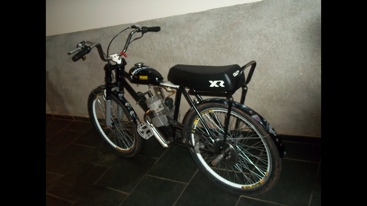 Bicicleta Motorizada 80cc Fuçada V.2 - YouTube