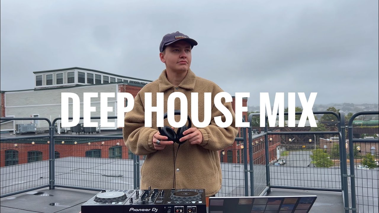 deep house rooftop melodic mix ( USA, Massachusetts ) 4K - YouTube