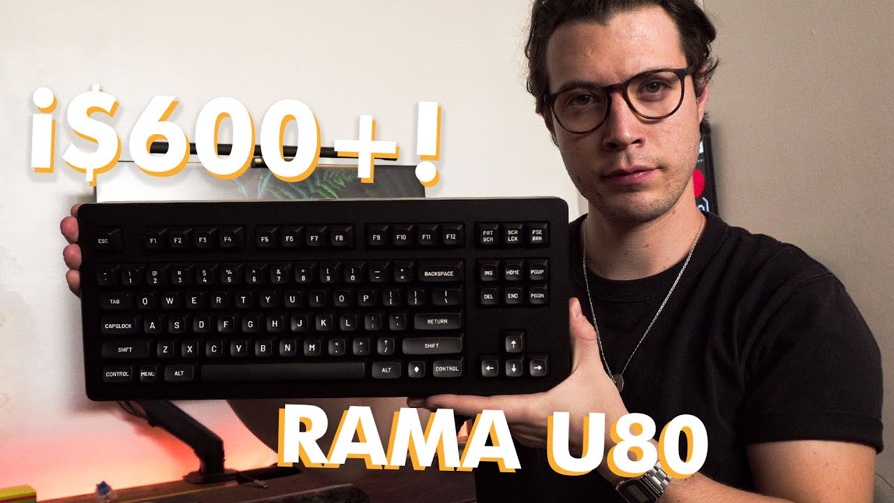¡Un TECLADO más de 600 USD! (RAMA U80) - YouTube