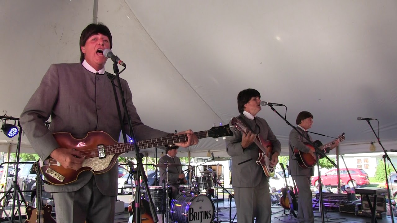 THE BRITINS BEATLES TRIBUTE BAND A HARD DAY'S NIGHT - YouTube