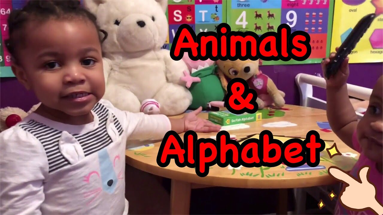 ANIMALS OF THE ALPHABET WITH RILEY - YouTube