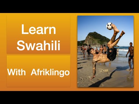 Learn Swahili|Viungo vya mwili - Parts of body - YouTube