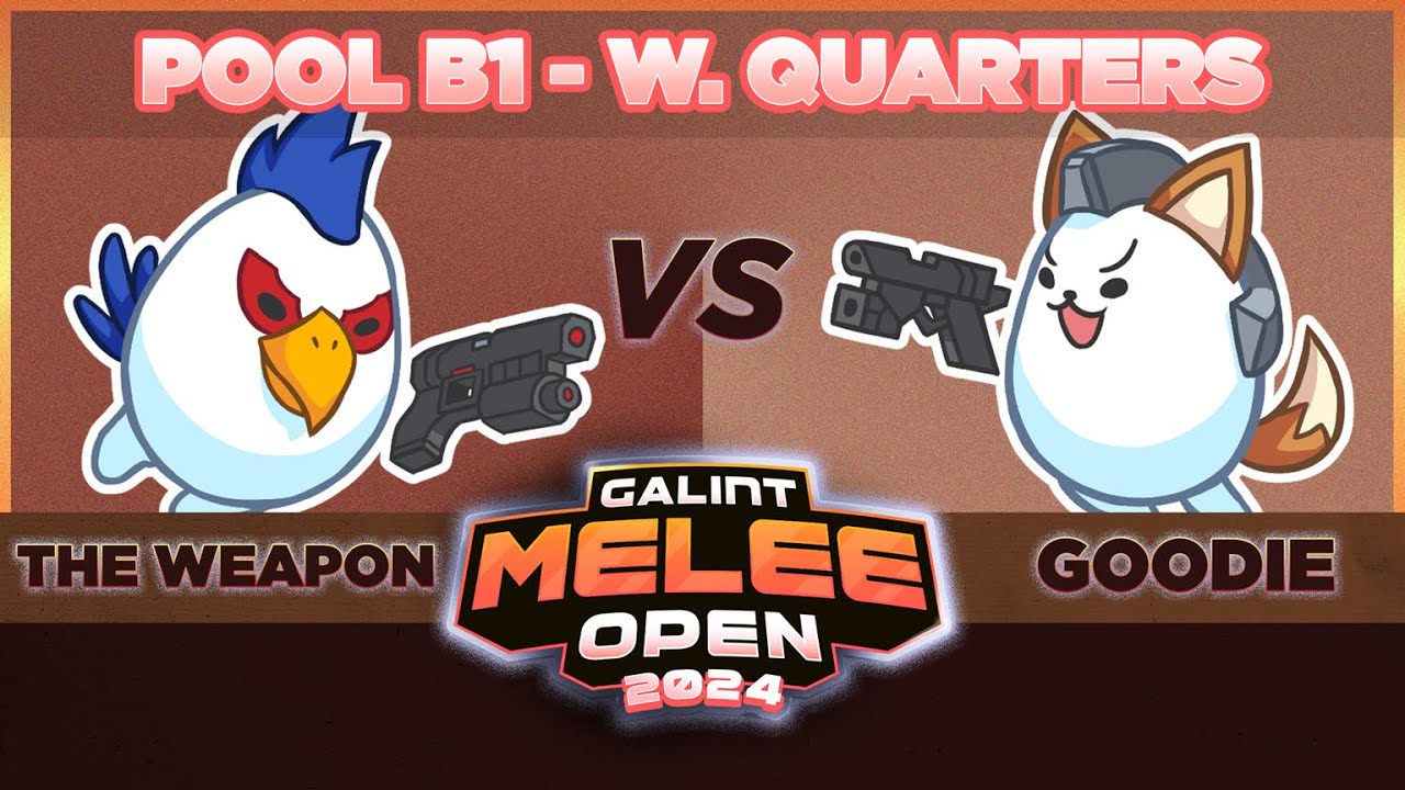 The Weapon (Falco) vs Goodie (Fox) - Galint Melee Open 2024 - Melee ...
