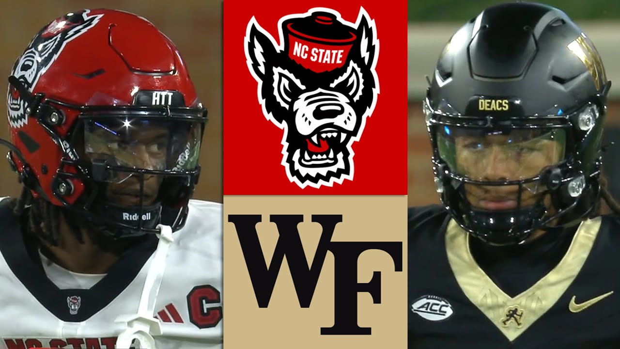 NC State vs Wake Forest College Football Highlights Full Game 2025 ...