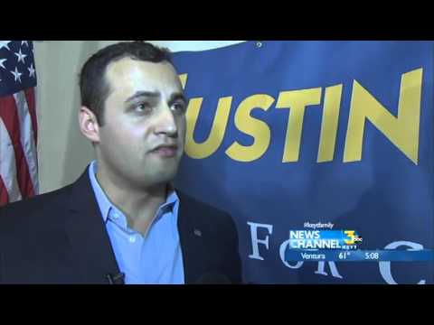 Justin Fareed kicks off Congressional campaign - YouTube