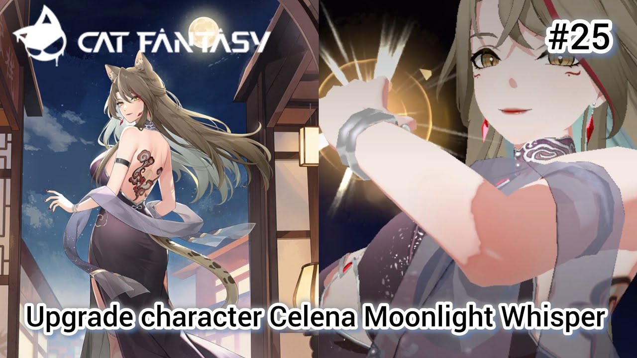 Upgrade Character Celena Moonlight Whisper / Cat Fantasy PH - YouTube