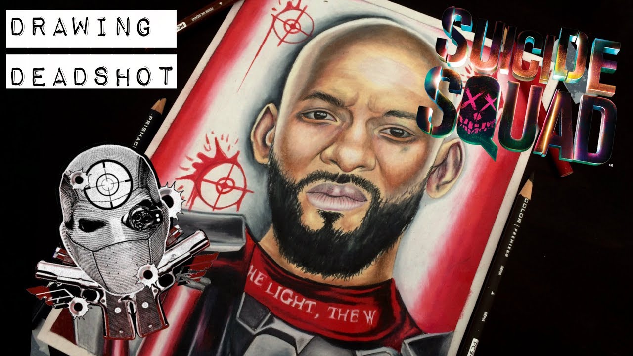 Deadshot drawing (Suicide Squad) - YouTube