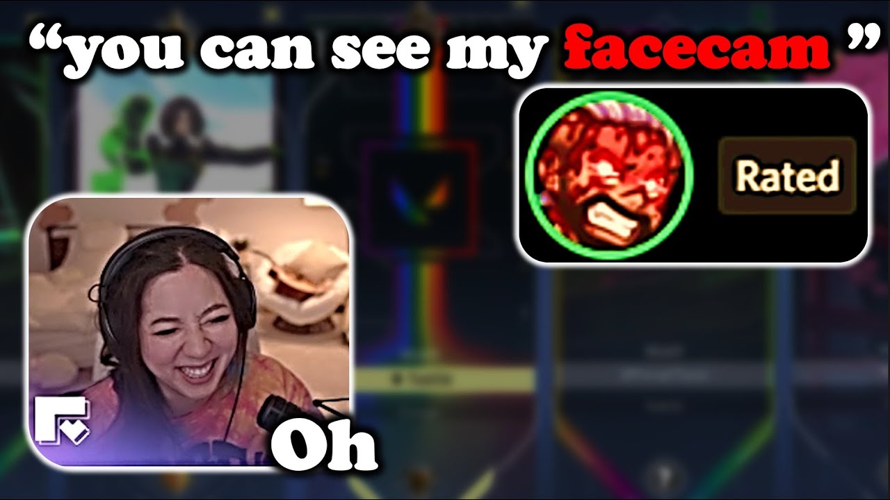 Fuslie forgot RatedEpicz is a no-facecam streamer - YouTube