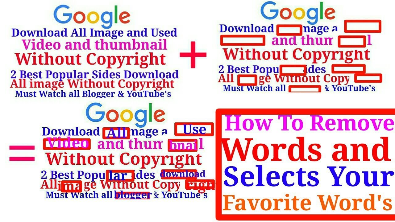 How To Remove Words Simply YouTube How To Remove Words Simply YouTube