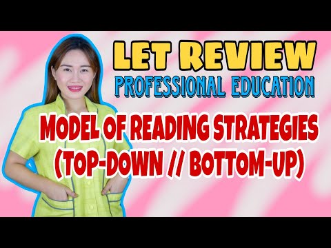 MODEL OF READING STRATEGIES | TOP-DOWN | BOTTOM-UP MODEL | LET REVIEW | VE NEIL VLOGS - YouTube