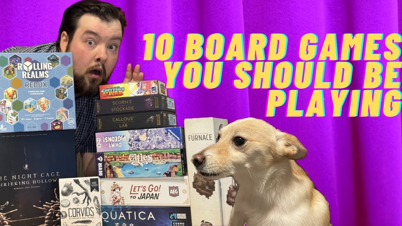 10 Board Games You Should Be Playing - YouTube