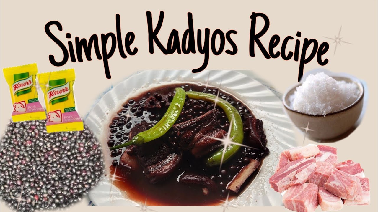 Simple Kadyos Recipe || me myself&I vlog - YouTube