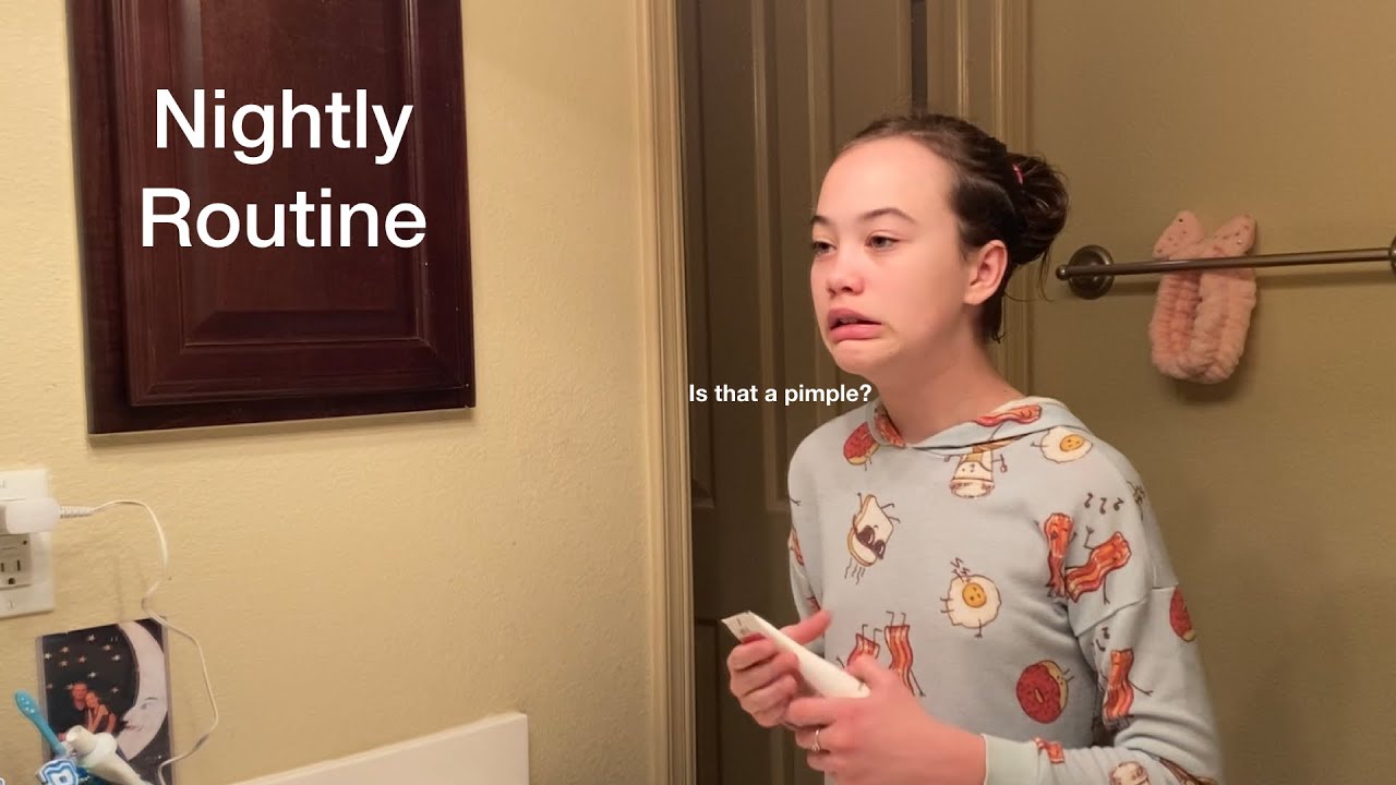A Night Routine (1st Video) - YouTube
