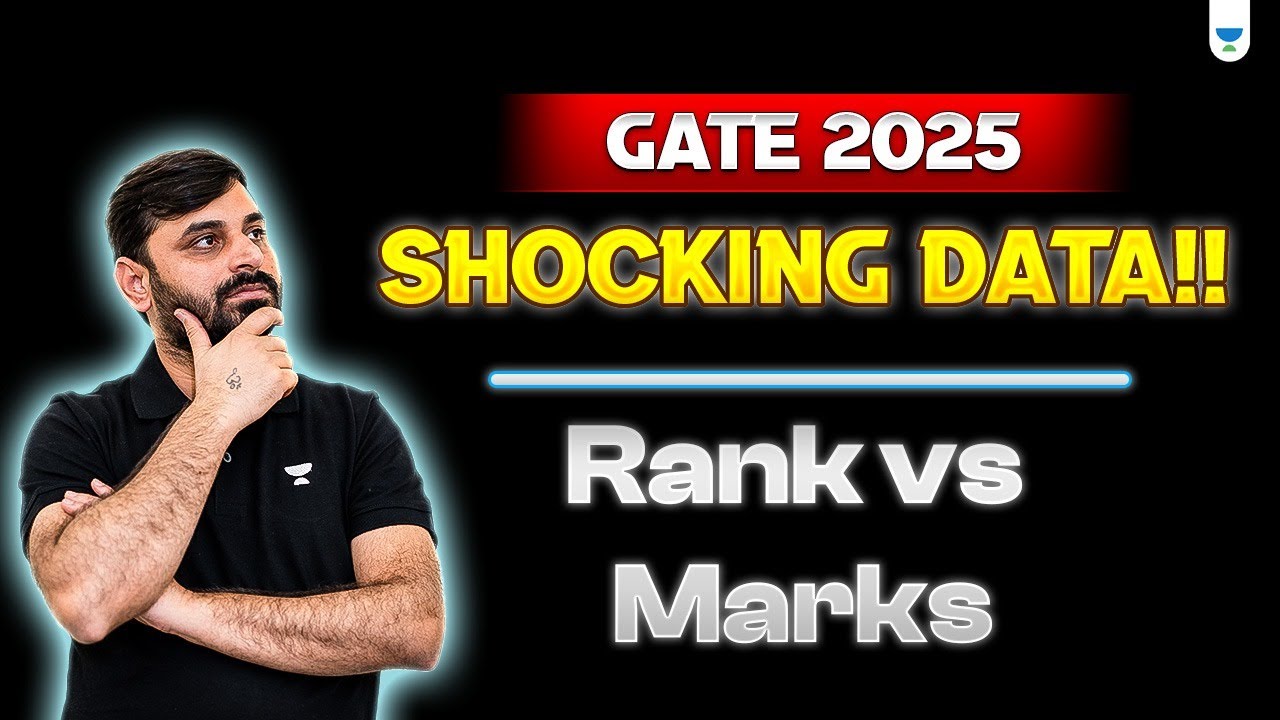 GATE 2025 Shocking Ranks vs Marks for CSIT – Unexpected Trends ...