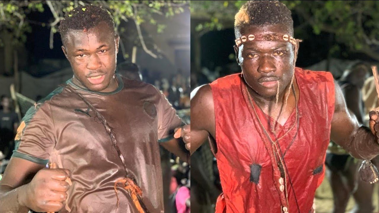 Combat bou méti : BROSSE vs DJIDIACK DJILASS à DJILOR le 20 février 2023 - YouTube