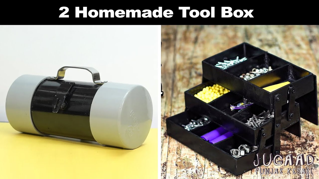 2 Homemade Tool Box - YouTube