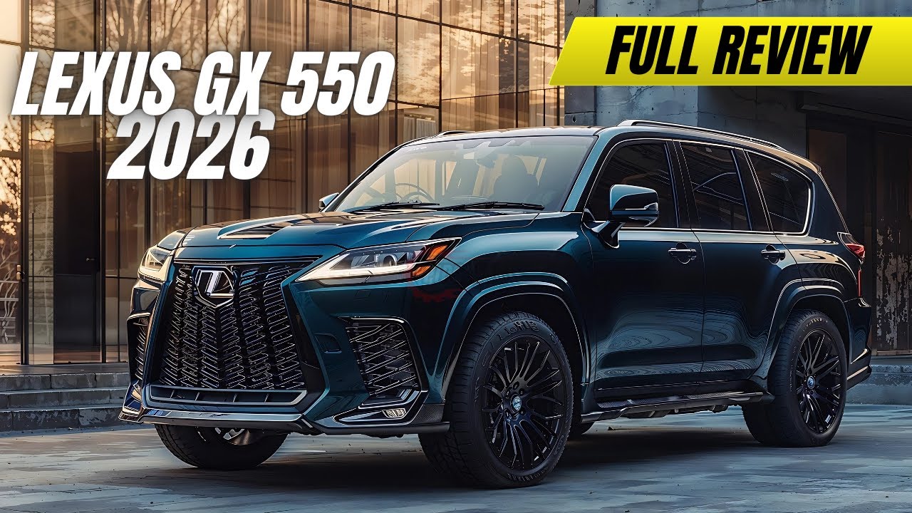 The 2026 Lexus GX 550 - Engineering Excellence for the Modern Explorer ...