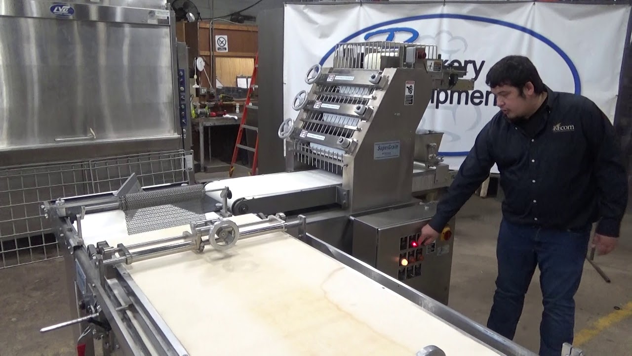 Peerless Supergrain Crossgrain Sheeter/Moulder Model: L3 P3, Running ...