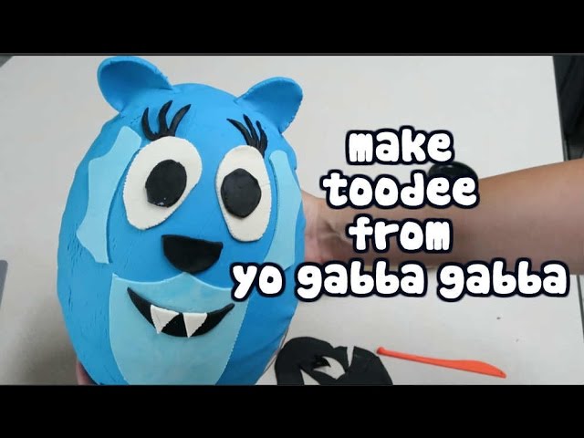 Learn How To Make Toodee From Yo Gabba Gabba Using Play