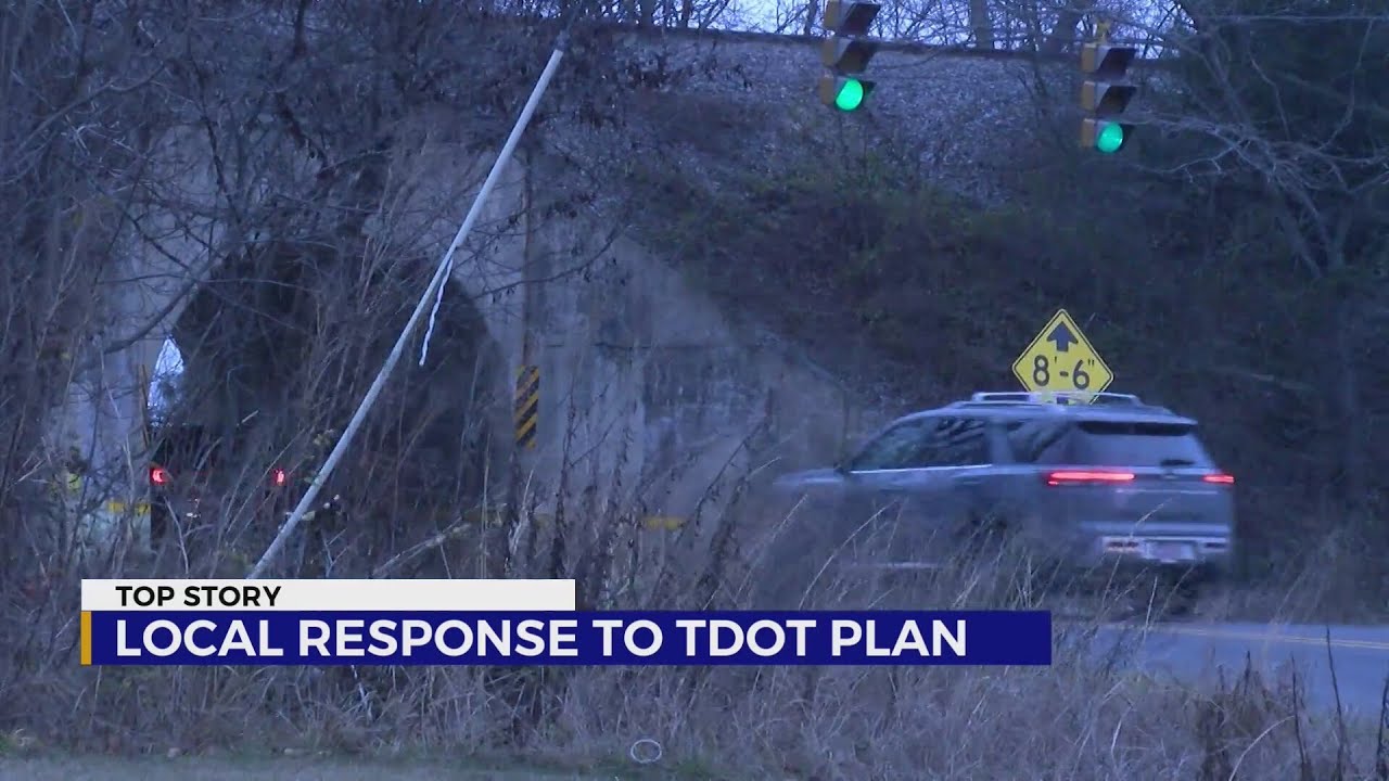 Local projects included in TDOT's 10-year plan - YouTube