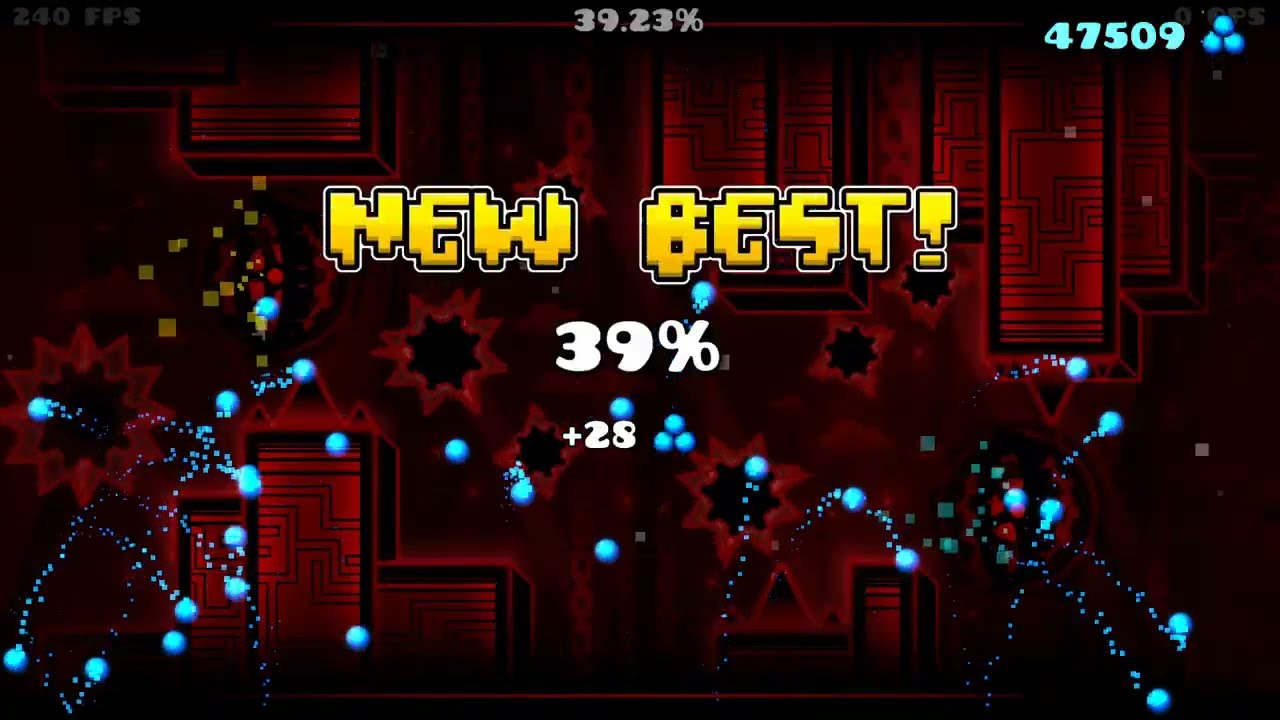 Bloodlust 39% [Extreme Demon] - Progress #2 - Geometry Dash - YouTube