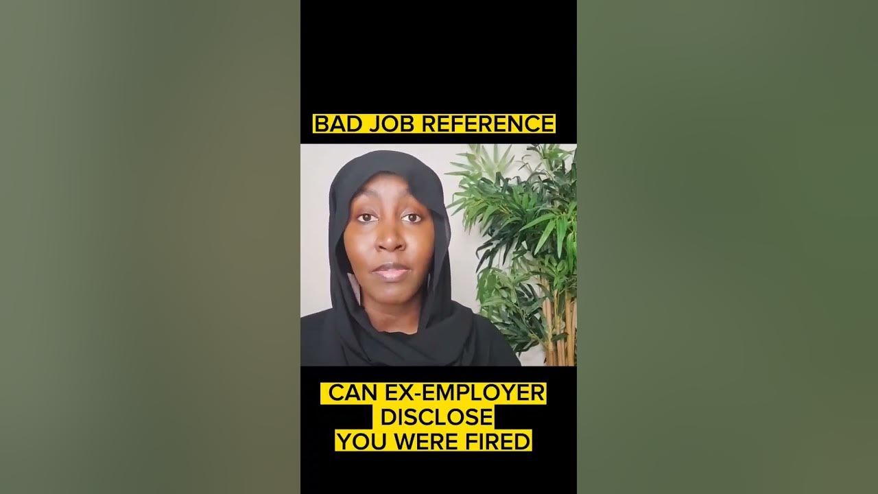 CAN EMPLOYERS GIVE A BAD REFERENCE YouTube can-employers-give-a-bad-reference-youtube