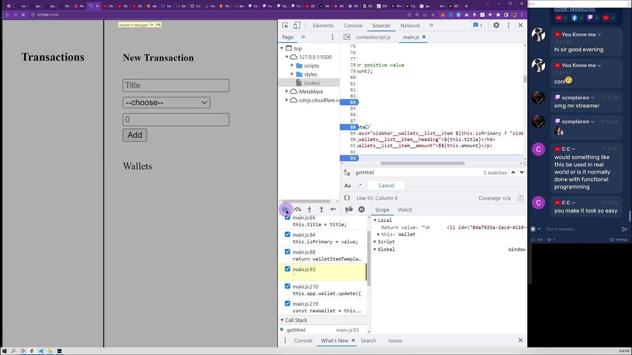 Big Announcements | JavaScript OOP Budget App - YouTube