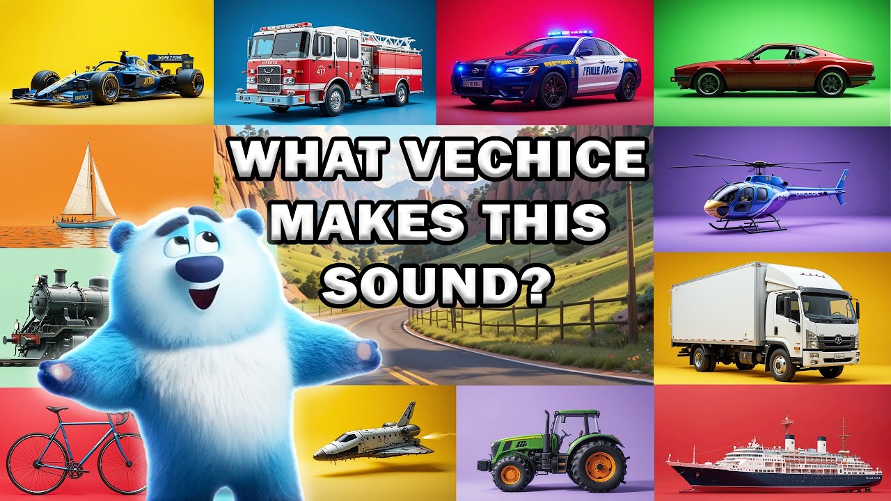 Which Vehicle Makes This Sound? | Ultimate Vehicle Sound Challenge ...