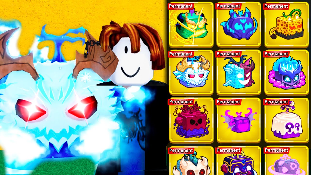 I Gifted 1,000 Noobs Permanent Fruits - YouTube