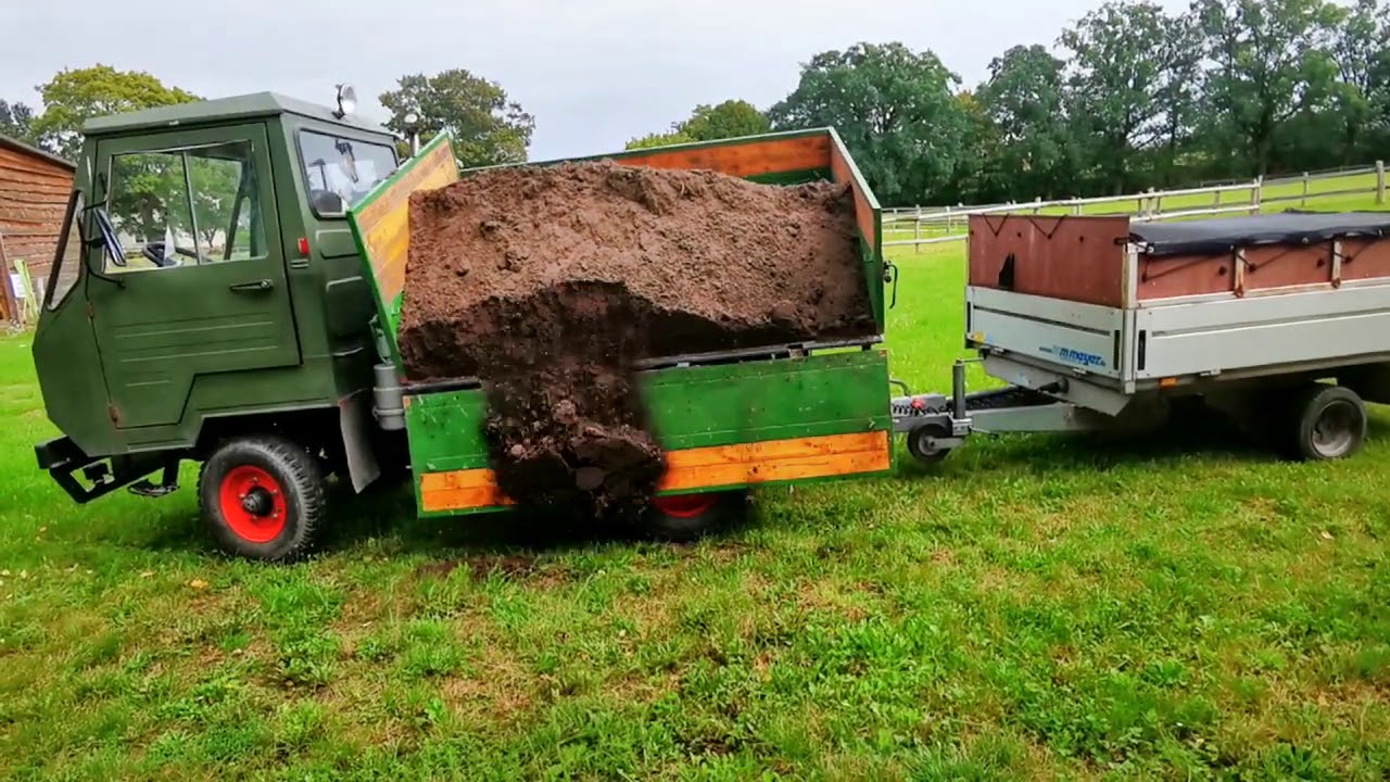 Multicar m25 schnell und einfach per Knopfdruck steuern 👌 ️🤭 - YouTube