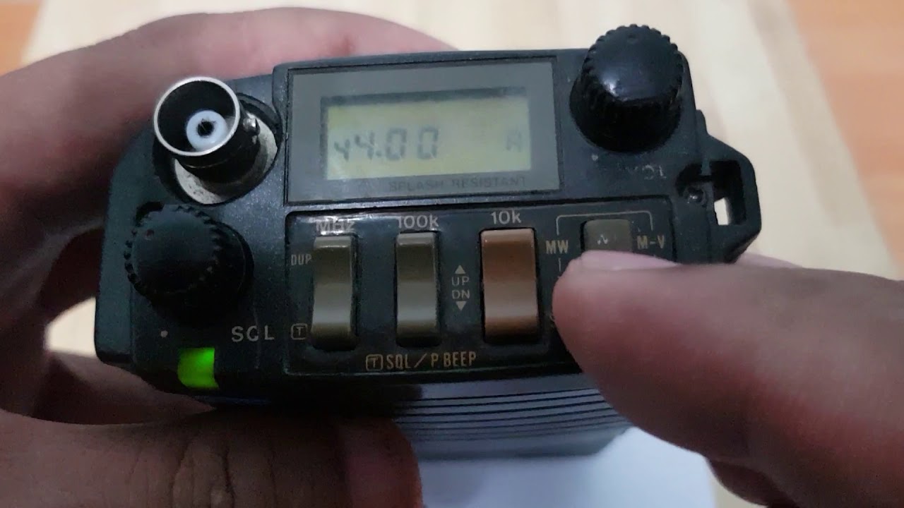 วิธีตั้งรีพีทเตอร์ icom 2G - YouTube