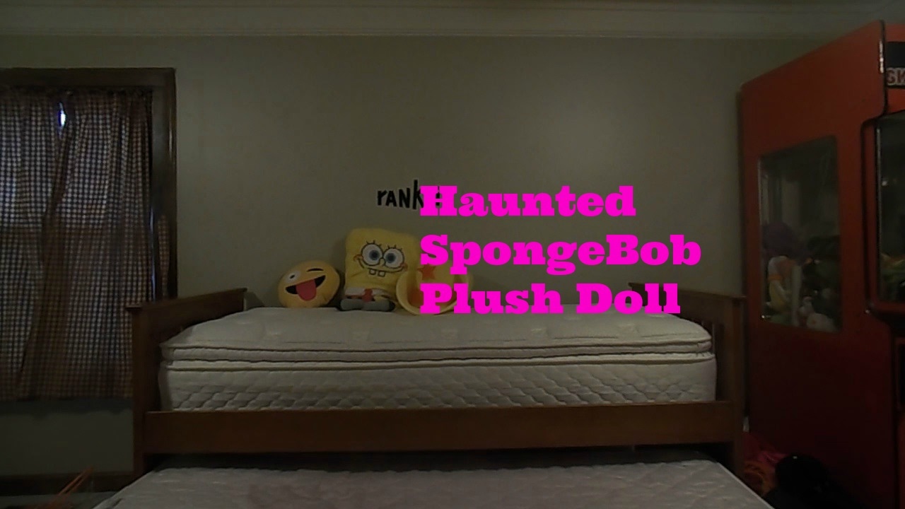 Haunted SpongeBob Plush Doll!! Moved on CAMERA (Very Disturbing) - YouTube