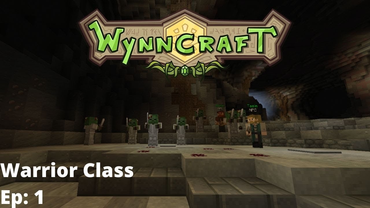 I Finally Decided To Play Warrior I Wynncraft Warrior Class (1) - YouTube
