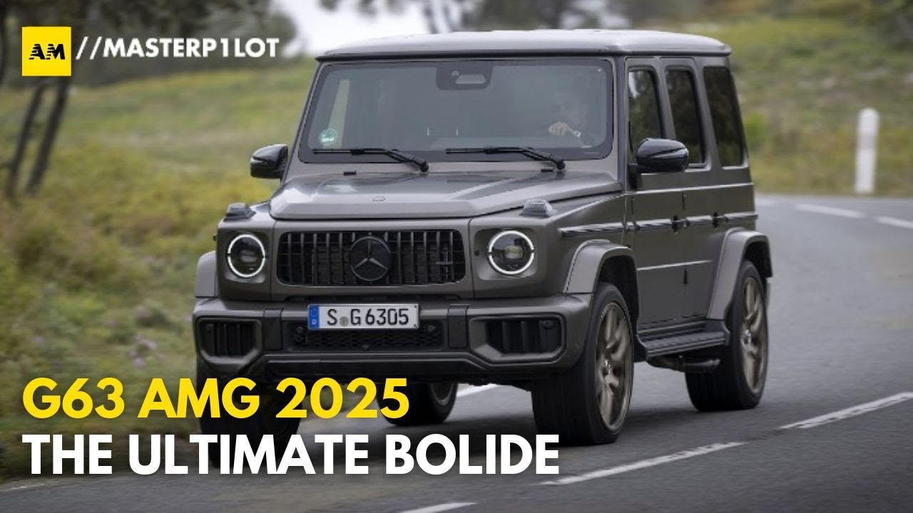 MERCEDES G-Class 63 AMG 2025 | Glorious V8 with 585 HP... - YouTube
