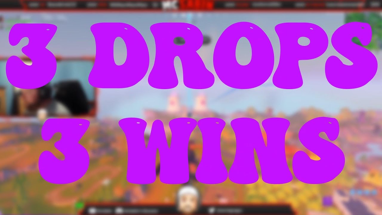 3 Drops, 3 Wins, Montage! - YouTube